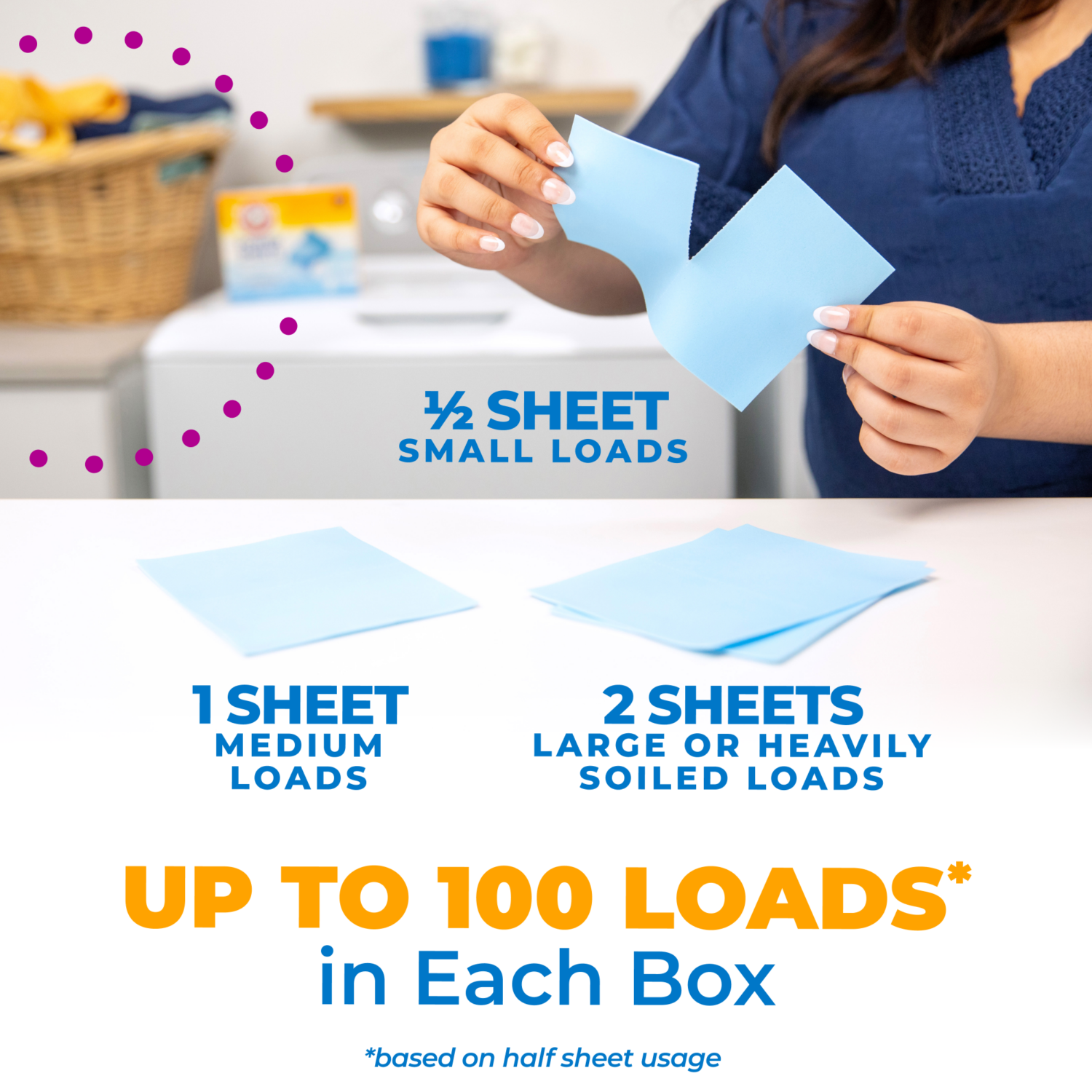 Arm & Hammer Power Sheets Laundry Detergent - Arm and Hammer